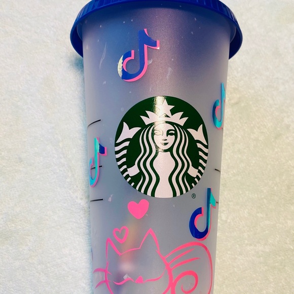 Starbucks | Other | Tik Tok Kitty Starbucks Color Changing Cups | Poshmark
